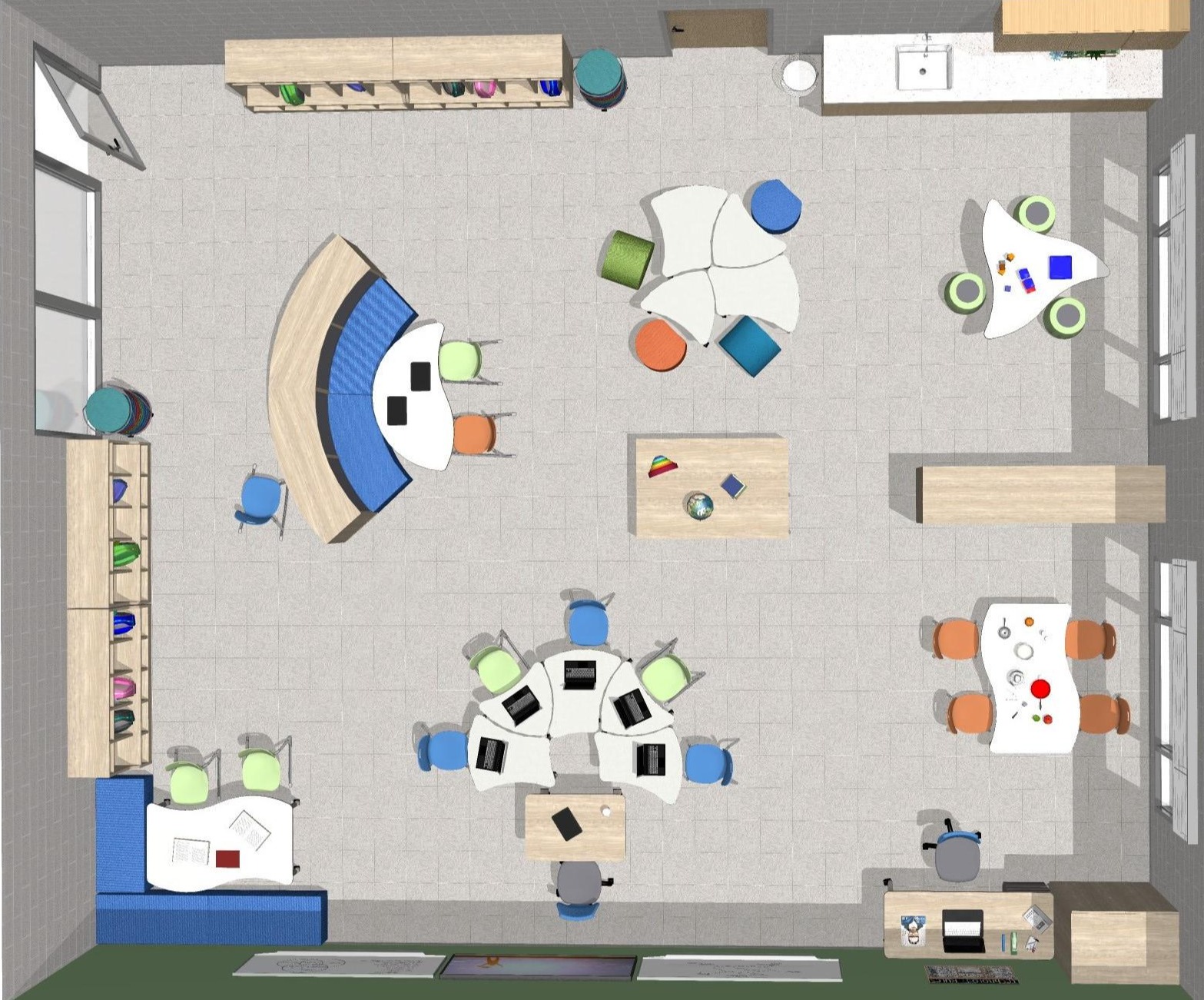 Transforming Spaces: Elementary Classroom